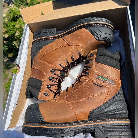 Hytest | Shoes | Hytest 244 Footrests Rival Mens Brown Nano Toe Eh Mt 8 ...